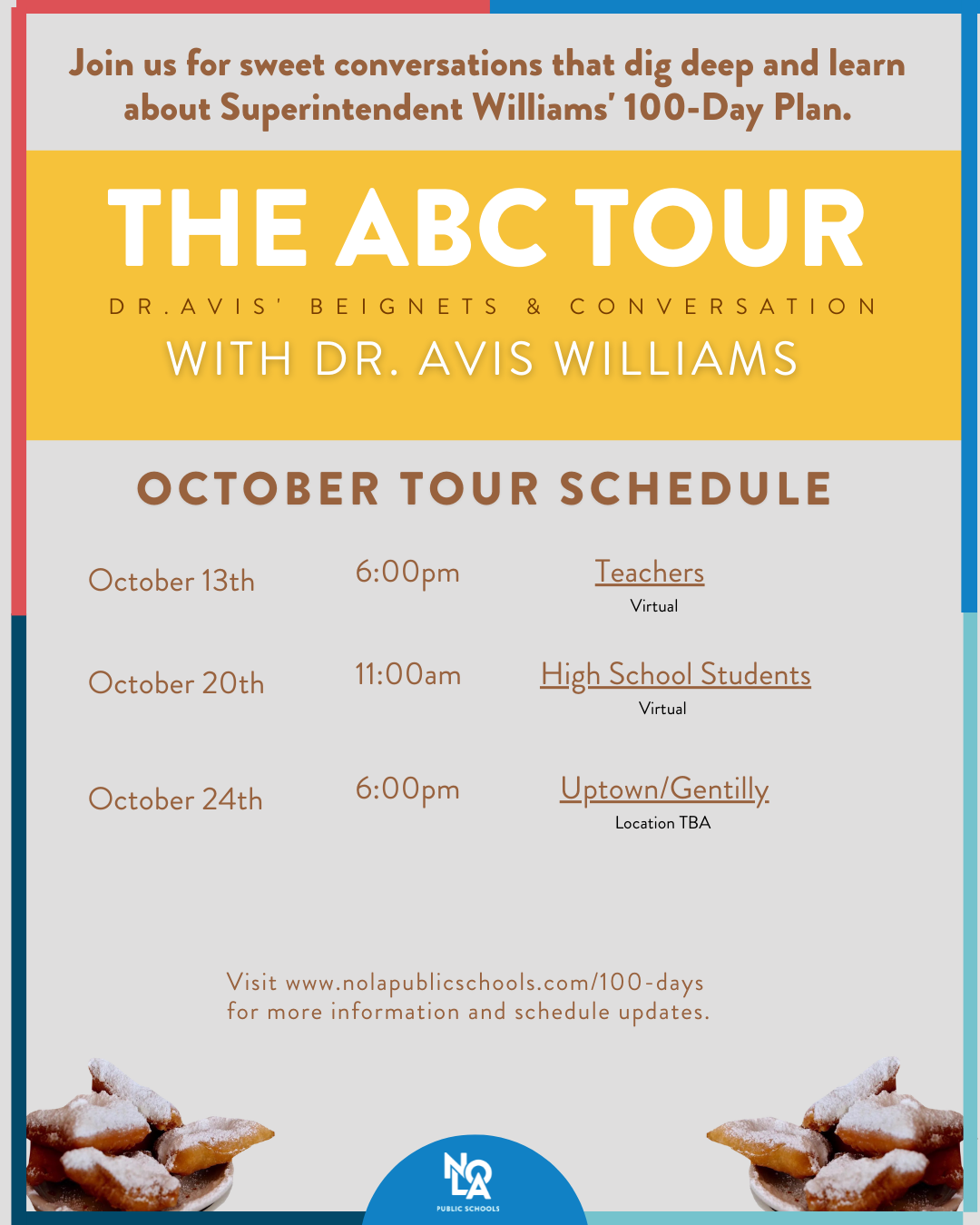 October ABC Schedule